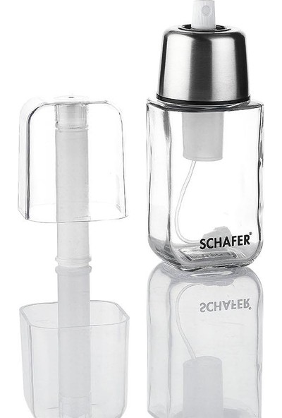 Schafer Clark Yağ Sprey Şişesi 180 ml 3 Parça Schafer Clark Yağ Sprey Şişesi 180 ml 3 Parça