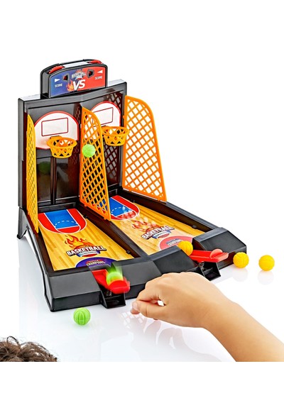 Kesman Kitap Eğlenceli Parmak Basketbol Oyun Seti 2 Kişilik