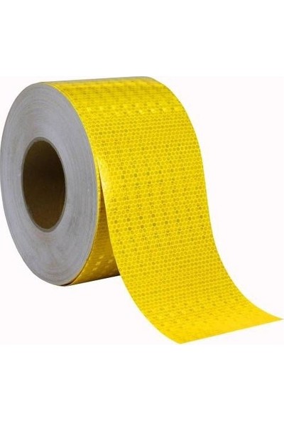 Nzb Sarı Reflektörlü Fosforlu Şerit Bant Ikaz Bandı 10 cm (1 Metre) Nzb Sarı Reflektörlü Fosforlu Şerit Bant Ikaz Bandı 10 cm (1 Metre)