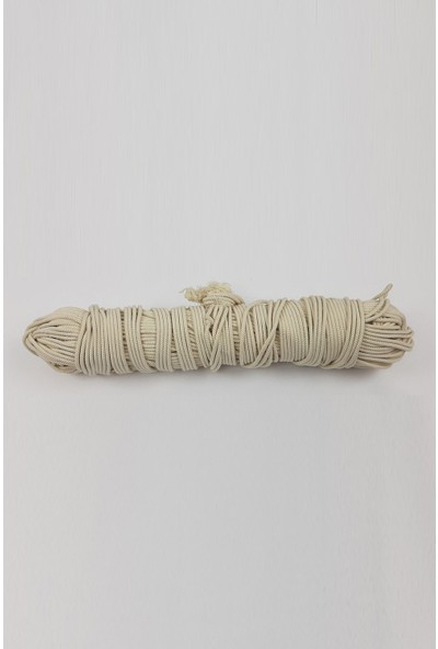 Hayalperest Boncuk Krem Renk Hamak Ipliği 5 mm