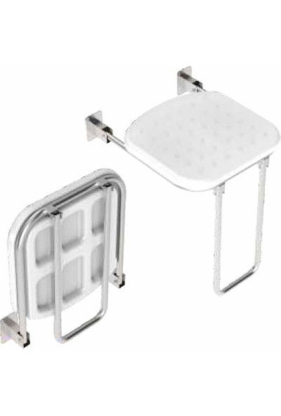 Duxxa Duş Oturağı Plastik SS304 Kalite Paslanmaz Çelik Duxxa Duş Oturağı Plastik SS304 Kalite Paslanmaz Çelik