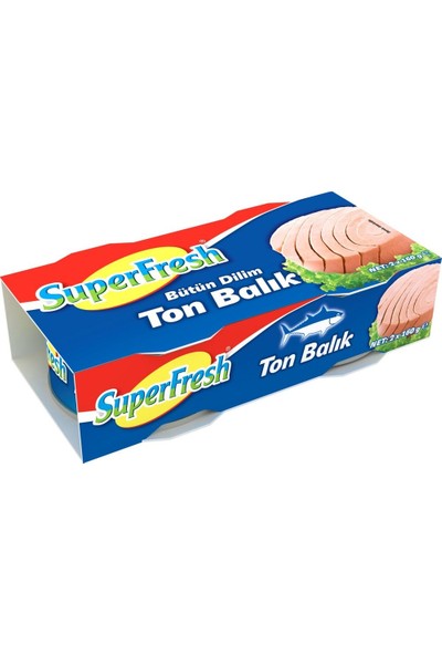 Superfresh Ton Balığı 160 gr x 2'li Superfresh Ton Balığı 160 gr x 2'li