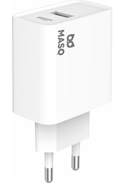 MasQ Eb-Pd510 Apple Lisanslı 20W Hızlı Şarj Adaptörü (PD + QC)