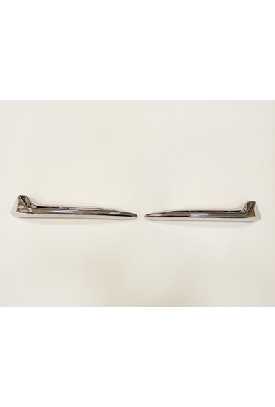 Autokit Nissan Qashqaı Ön Tampon Kaşı - Nikelaj (2018+)