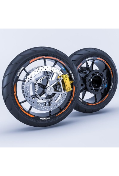 Çınar Extreme Honda Yazılı 3 Parçalı Floresan Turuncu Honda CBF 150 Jant Şeridi Sticker Çınar Extreme Honda Yazılı 3 Parçalı Floresan Turuncu Honda CBF 150 Jant Şeridi Sticker