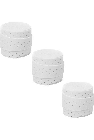 Wilson 3 Adet Pro Perforated Overgrip Raket Gribi Ter Emici Beyaz Wilson 3 Adet Pro Perforated Overgrip Raket Gribi Ter Emici Beyaz