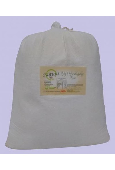Naturawill Natura Will Glutensiz Çiğ Kara Buğday Unu 5kg