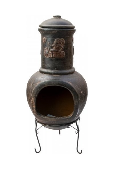 Greenmall Büyük Boy Meksika Taş Chimena (Kahverengi) 8684BR Greenmall Büyük Boy Meksika Taş Chimena (Kahverengi) 8684BR