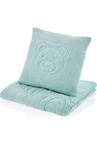 Babyjem Kadife Yastıklı Bebek Battaniye