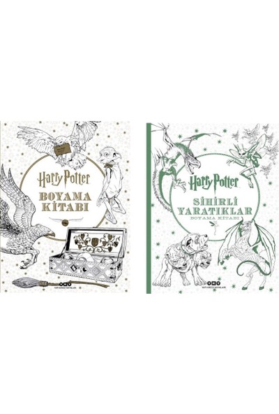 Yapı Kredi Yayınları Harry Potter 2 Kitap Boyama Kitapları Set Yapı Kredi Yayınları Harry Potter 2 Kitap Boyama Kitapları Set