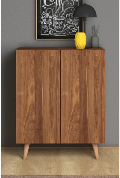 Ünüvar Konsept Ayakkabılık Midi - Ceviz