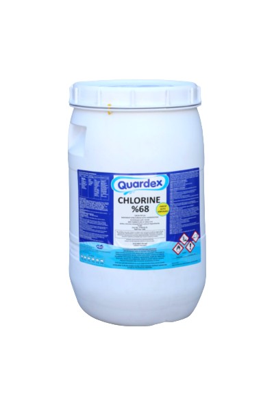 Quardex Havuz Kimyasalı Granül Aktif %68 Şok Toz Klor 40 kg Quardex Havuz Kimyasalı Granül Aktif %68 Şok Toz Klor 40 kg