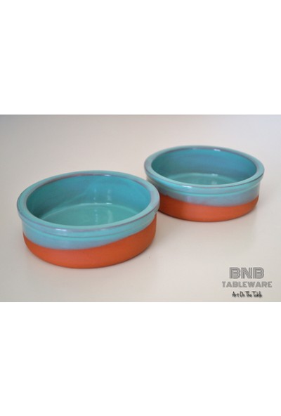 Bnb Tableware Su Yeşili 6 Lı Toprak Sütlaç Kasesi