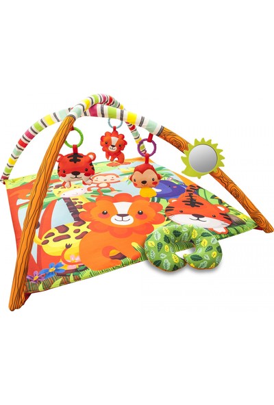 Comfymax Safari Oyuncaklı Aktivite Oyun Halısı Comfymax Safari Oyuncaklı Aktivite Oyun Halısı