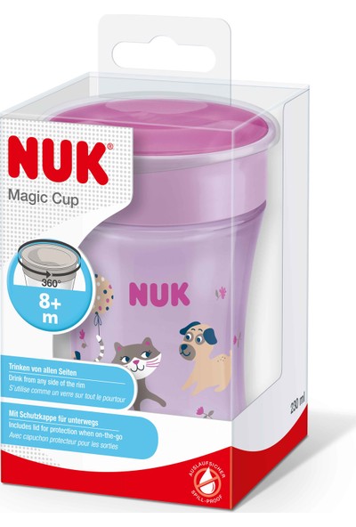 Nuk Yeni Nuk Magic Cup 230ML Pembe