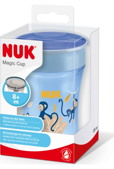 Nuk Yeni Nuk Magic Cup 230ML Mavi
