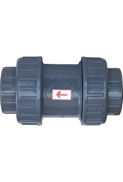 GEMAŞ Pvc Yaylı Çekvalf Q 50 mm