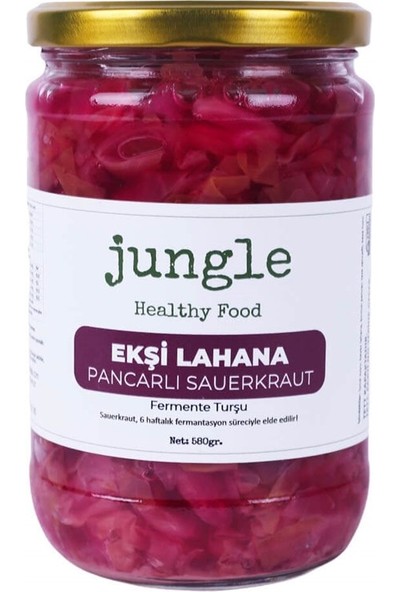 Jungle Ekşi Lahana Pancarlı 580 gr