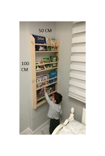 Ersa Wood Montessori Kitaplık Ersa Wood Montessori Kitaplık