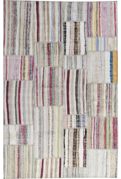 Borr Patchwork El Dokuma Türk Halısı Borr Patchwork El Dokuma Türk Halısı