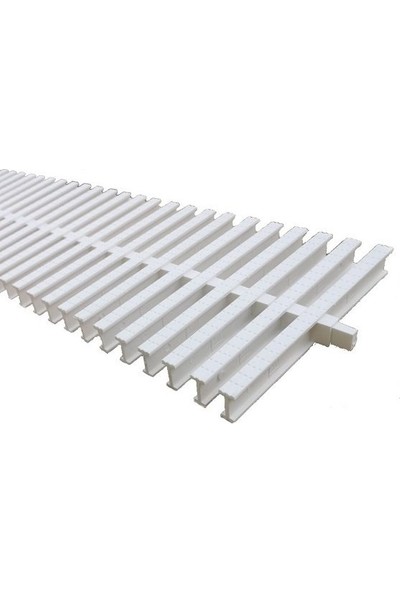 GEMAŞ 15 cm Klasik Desen Havuz Taşma Izgarası Tek Geçme