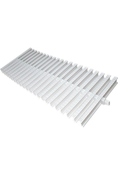 As Plastik 19.3 cm Havuz Taşma Izgarası Tek Geçme