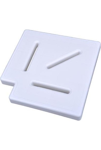 GEMAŞ 30 cm Havuz Kenar Taşma Izgarası Köşe Parçası 90°