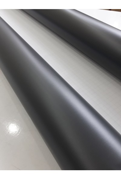 Mat Antrasit Gri Kendinden Yapışkanlı Kaplama Folyosu. 61 cm x 2 Metre. Mat Antrasit Gri Kendinden Yapışkanlı Kaplama Folyosu. 61 cm x 2 Metre.