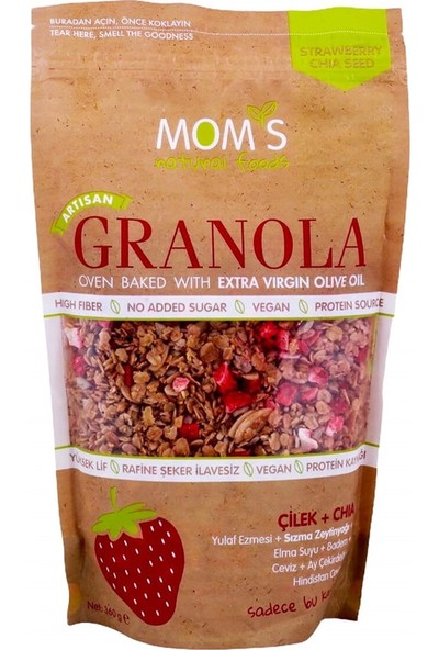 Mom's Granola Çilek ve Chia