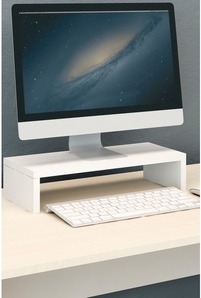 Bayz Beyaz Monitör Yükseltici Bayz Beyaz Monitör Yükseltici