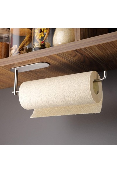 ZiftUnique Paslanmaz Çelik Kağıt Havlu Askılığı / Kağıt Havluluk - Yapışkanlı Sistem ZiftUnique Paslanmaz Çelik Kağıt Havlu Askılığı / Kağıt Havluluk - Yapışkanlı Sistem