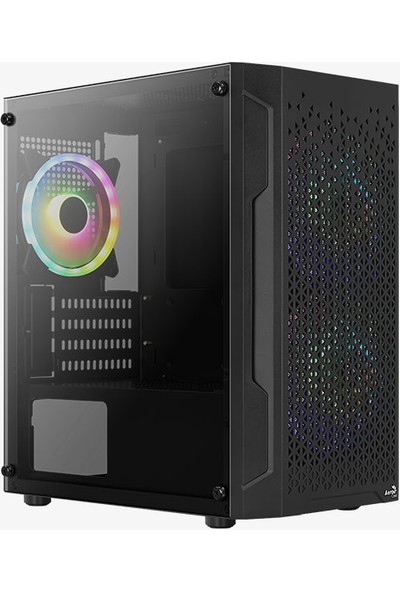 Aerocool Trinity Mini V2 3xFRGB Fanlı FRGB LED Fanlı Mesh Ön Panel Temperli Cam Yan Panel USB 3.0 mATX Bilgisayar Kasası (AE-TRI-V2) Aerocool Trinity Mini V2 3xFRGB Fanlı FRGB LED Fanlı Mesh Ön Panel Temperli Cam Yan Panel USB 3.0 mATX Bilgisayar Kasası (AE-TRI-V2)
