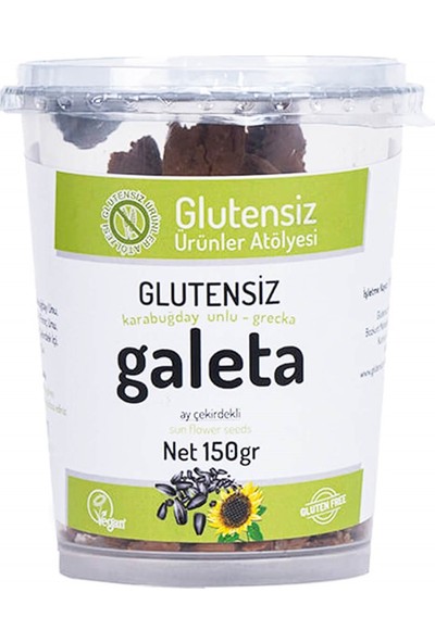 Glutensiz Ürünler Atölyesi Ay Çekirdekli Galeta 150GR