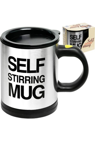 Evim Grup Karıştırıcı Özellikli Mikser Kupa Bardak Self Stirring Mug