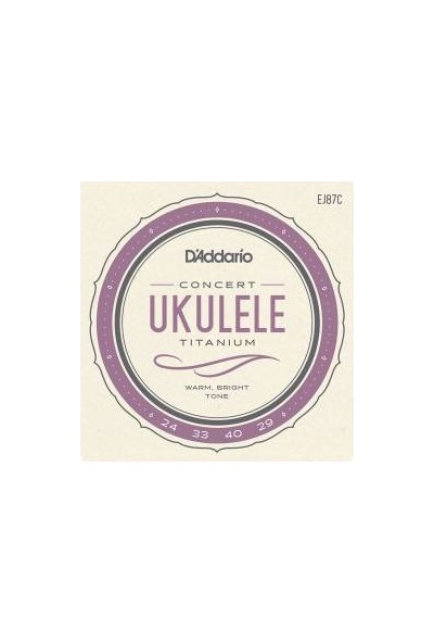 D´addario EJ87C Concert Ukulele Teli D´addario EJ87C Concert Ukulele Teli