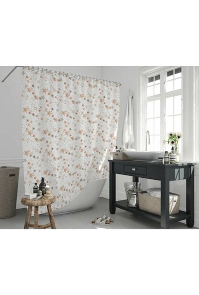 Jackline Duş Perdesi 6812 Model Çift Kanat 2x110x200cm Jackline Duş Perdesi 6812 Model Çift Kanat 2x110x200cm