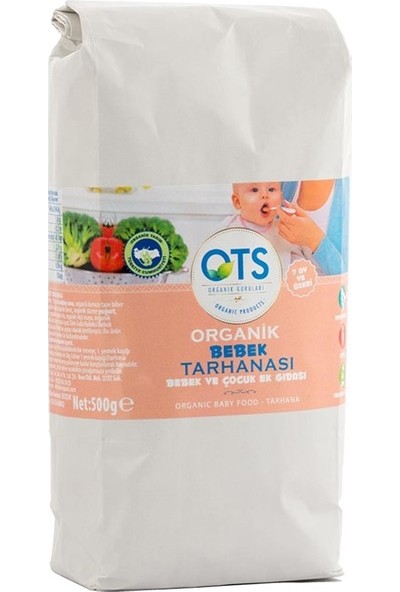 Ots Organik Bebek Tarhanası 500 gr