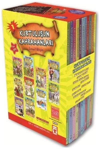 Timaş Yayınları Kurtuluşun Kahramanları 10 Kitap Set