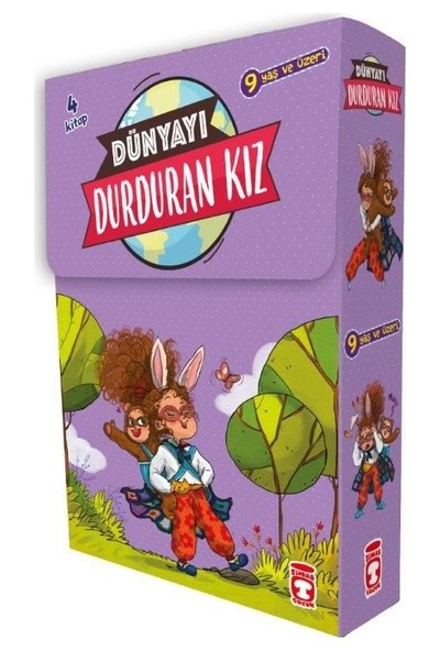 Timaş Yayınları Dünyayı Durduran Kız Seti 4 Kitap