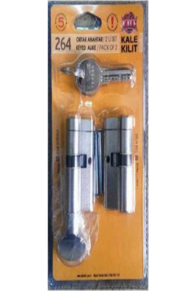 Kale Kilit Kale 264 Ikiz Set 68 mm Barel Kale Kilit Kale 264 Ikiz Set 68 mm Barel