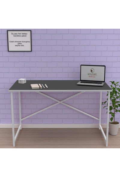 Kenzlife ofis masası sasuke 075x170x60 gribyz Kenzlife ofis masası sasuke 075x170x60 gribyz