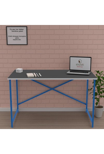 Kenzlife ofis masası sasuke 075x150x80 grimvi Kenzlife ofis masası sasuke 075x150x80 grimvi