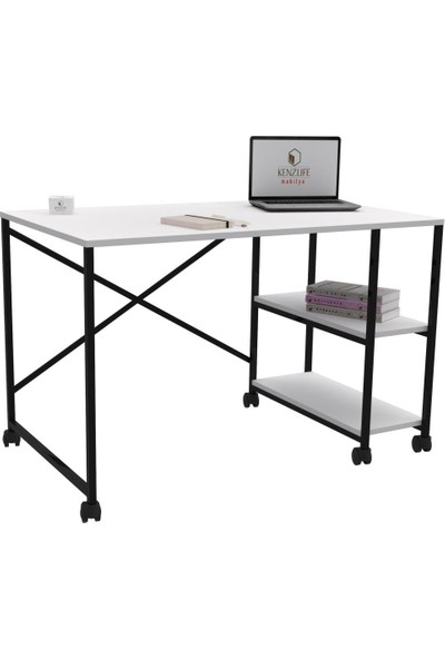 Kenzlife ofis masası miyako 075x170x80 byzsyh tekerlekli Kenzlife ofis masası miyako 075x170x80 byzsyh tekerlekli