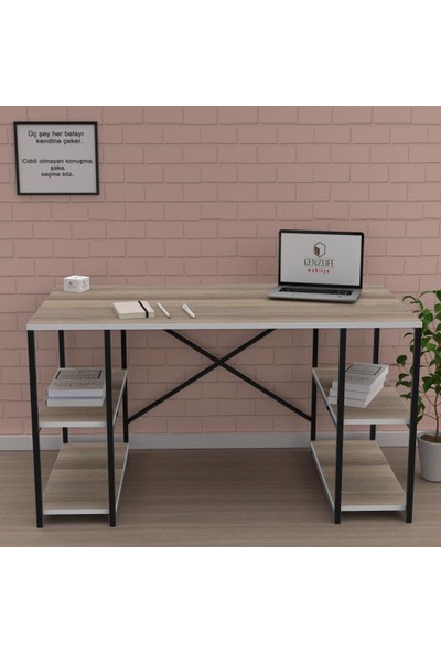 Kenzlife ofis masası yutaka 075x170x60 crdsyh