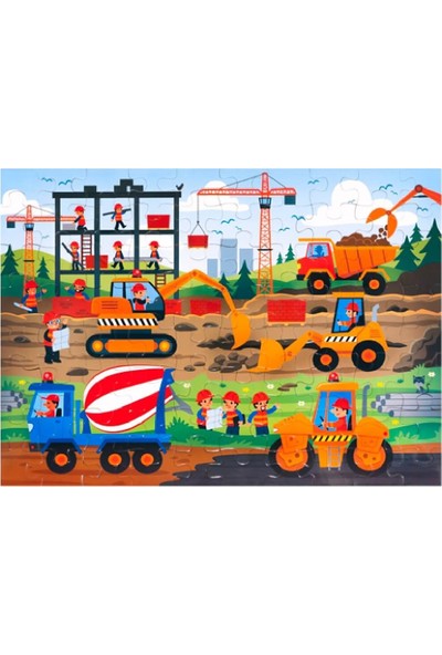 Eolo 80 Parça Yer Puzzle – Inşaat Alanı Eolo 80 Parça Yer Puzzle – Inşaat Alanı