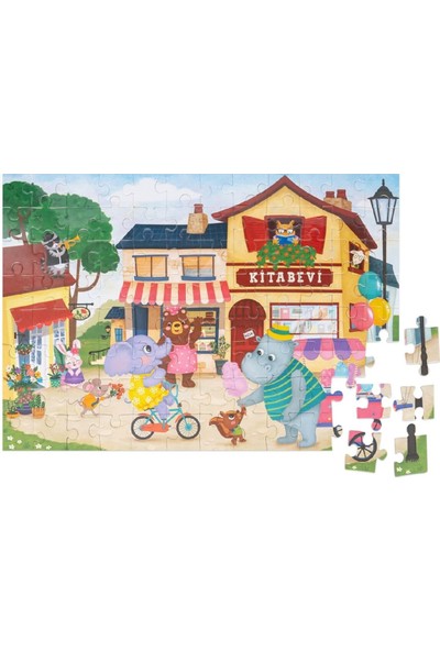 Eolo 96 Parça Yer Puzzle – Sevimli Mahalle Eolo 96 Parça Yer Puzzle – Sevimli Mahalle