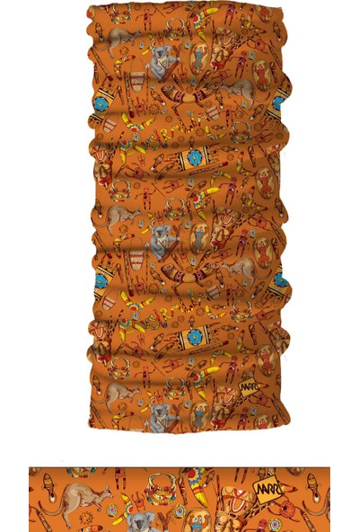 Narr Australia Unisex Renkli Bandana N20132