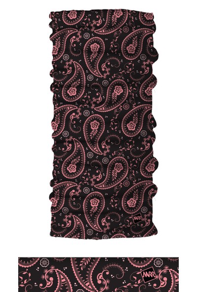Narr Paisley Pink Unisex Renkli Bandana N20116 Narr Paisley Pink Unisex Renkli Bandana N20116
