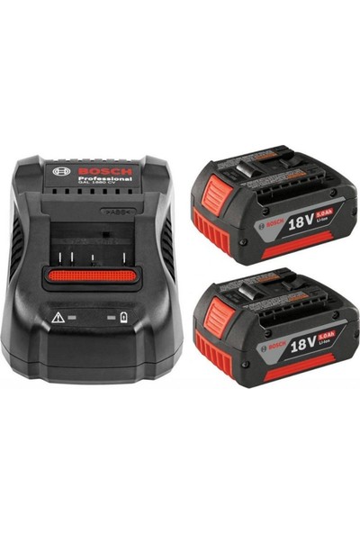 Bosch Professional Akü Seti 18V Gal 1880 Cv + 2x Gba 18V 5.0 Ah Bosch Professional Akü Seti 18V Gal 1880 Cv + 2x Gba 18V 5.0 Ah