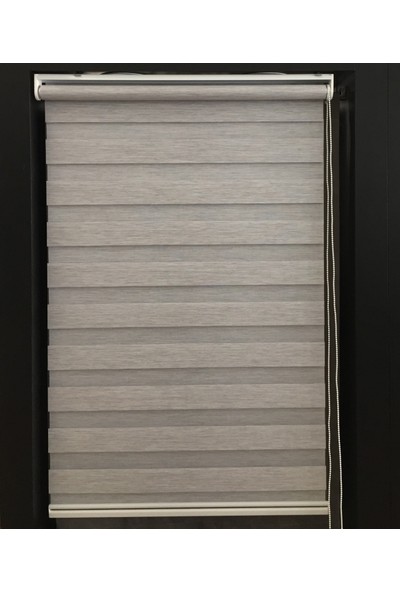 Clariss Gri Bambu Zebra Perde